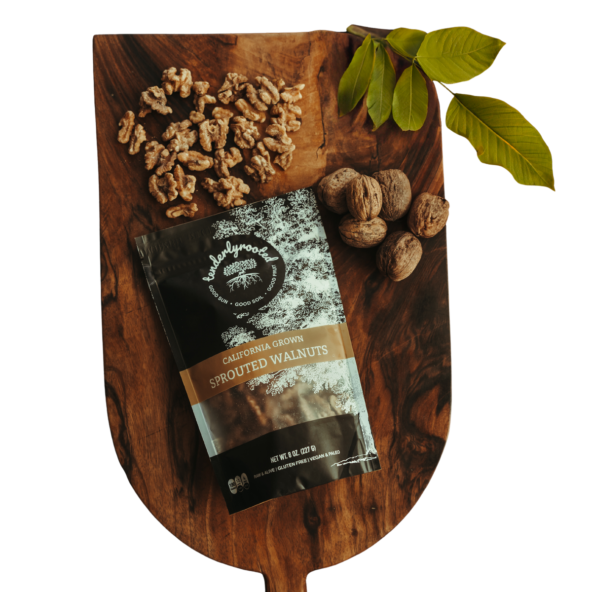 Classic Sprouted Walnuts 8 oz Classic Bag